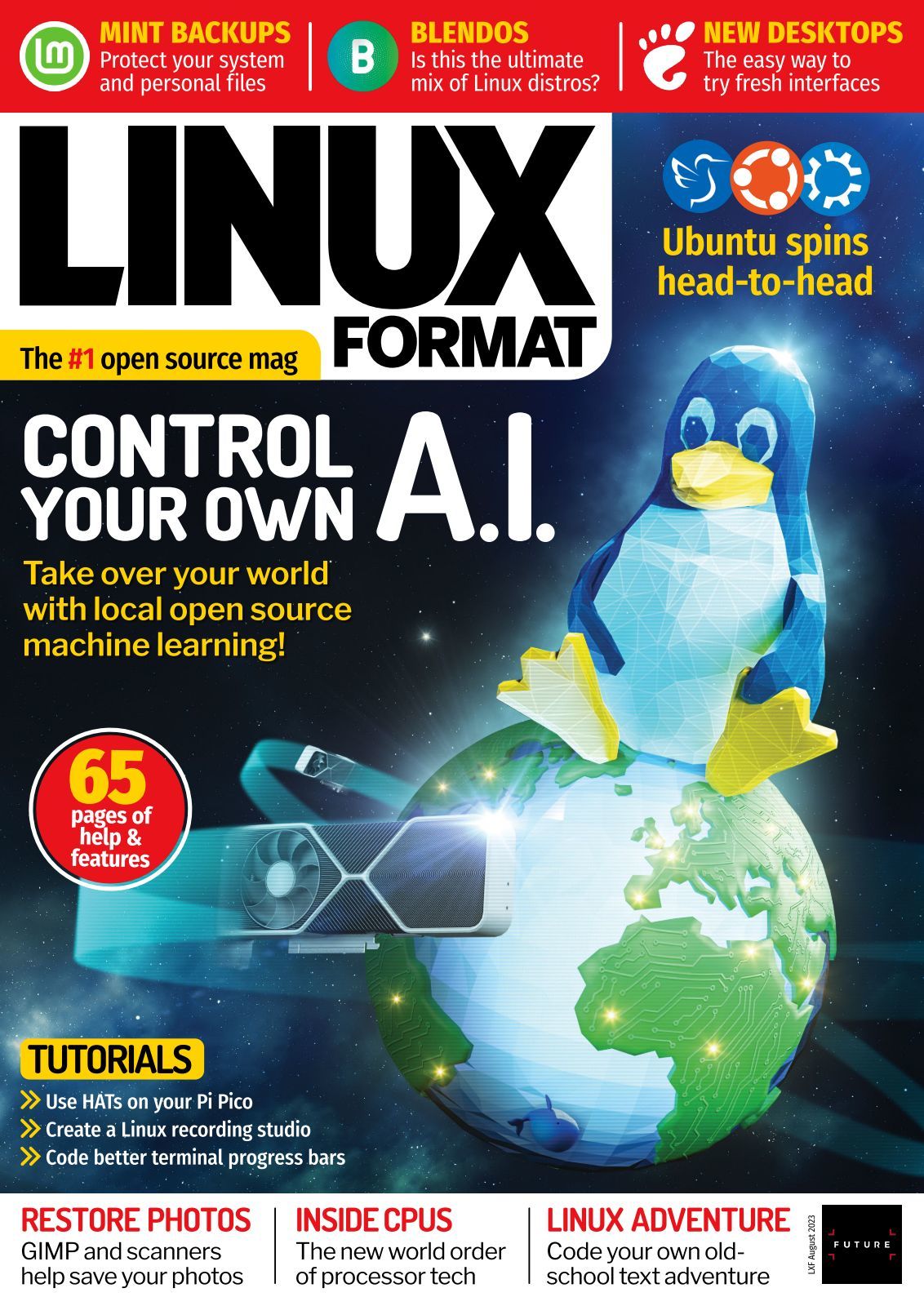 Linux Format - issue 08/2023