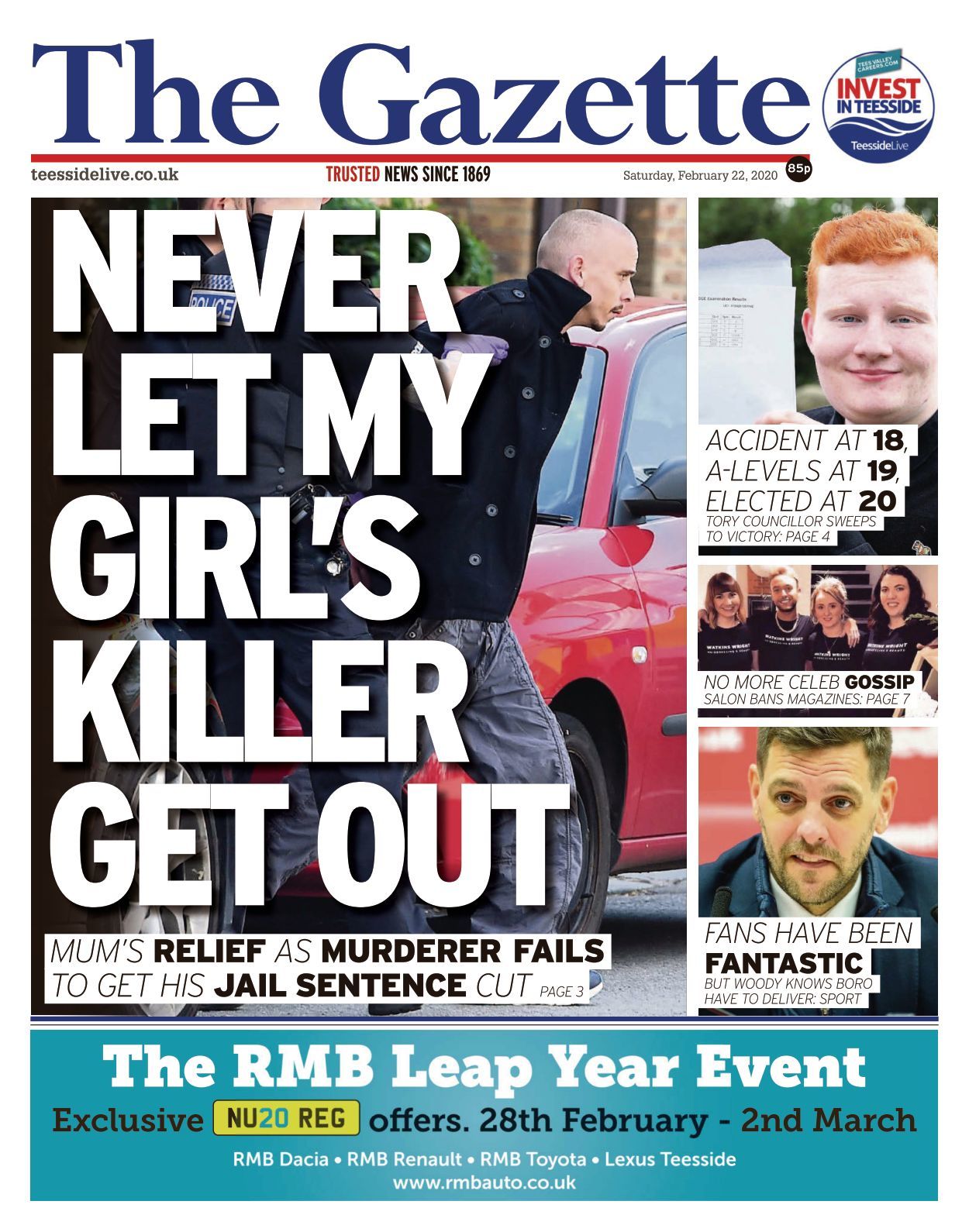 Teesside Gazette - 2020-02-22