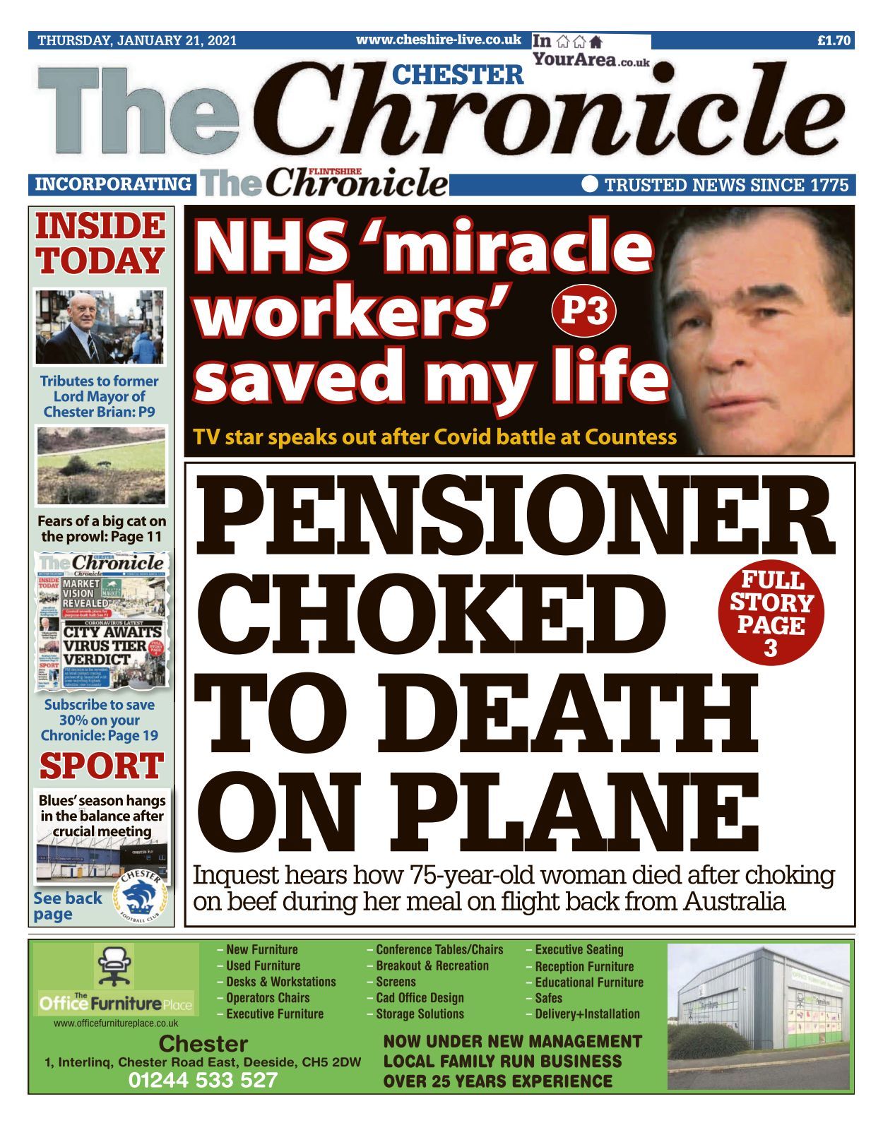 Chester Chronicle - 2021-01-21