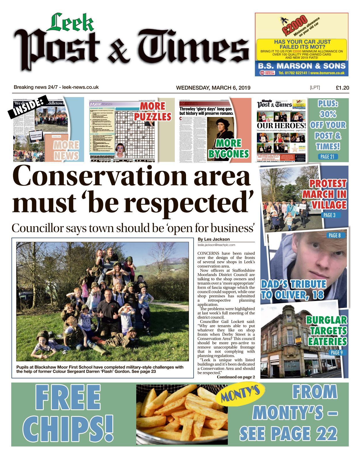 Leek Post And Times - 2019-03-06