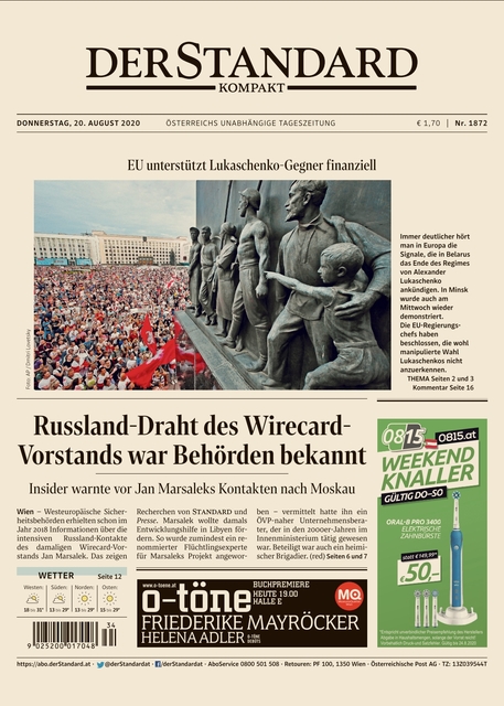 DER STANDARD Kompakt - 2020-08-20