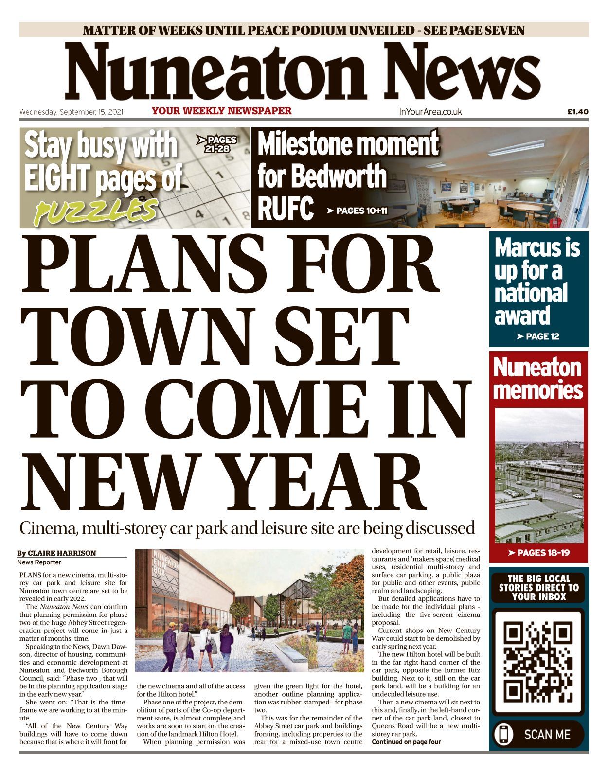 Nuneaton News - 2021-09-15