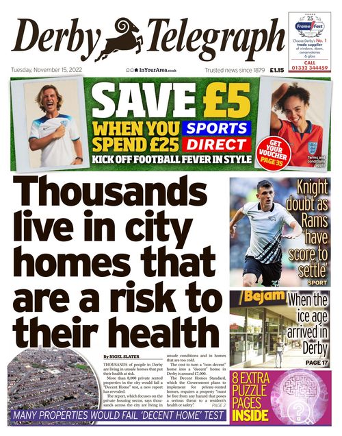 Derby Telegraph - 2022-11-15