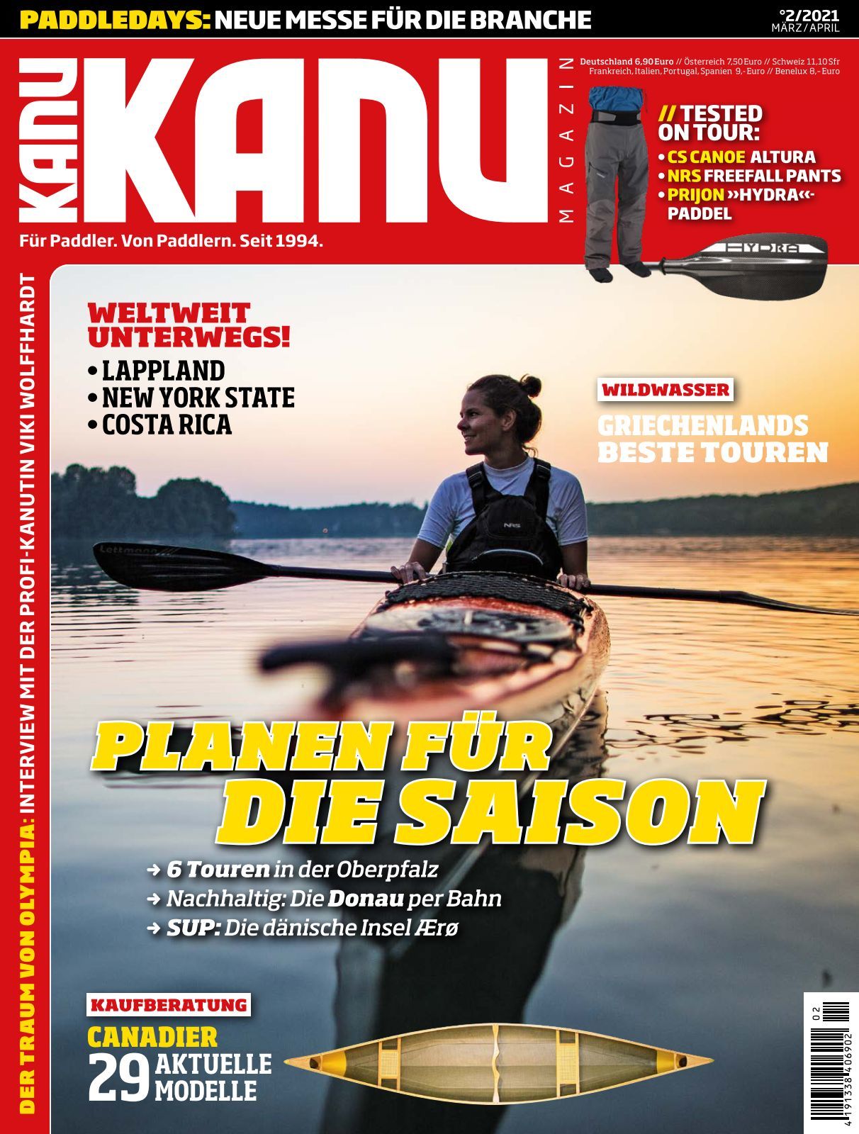 Kanu Magazin - Ausgabe 02/2021