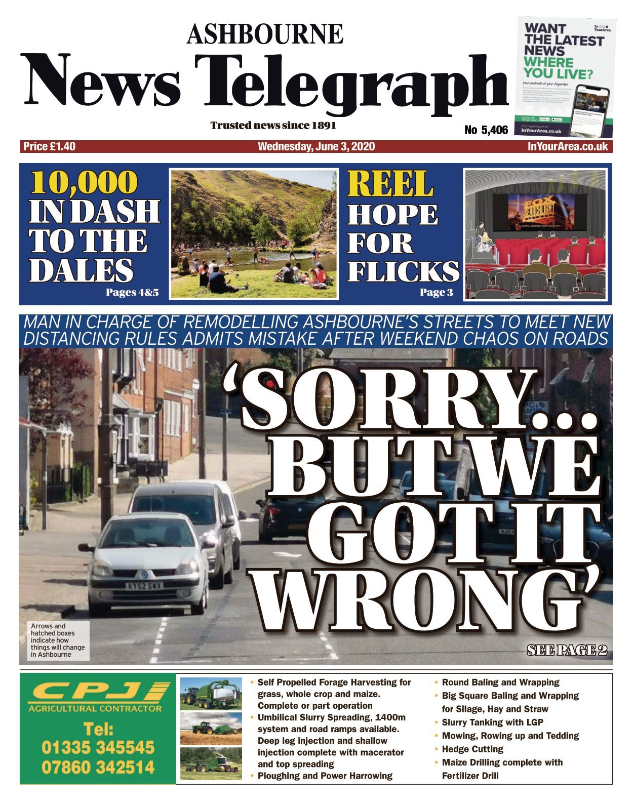 Ashbourne News Telegraph - 2020-06-03