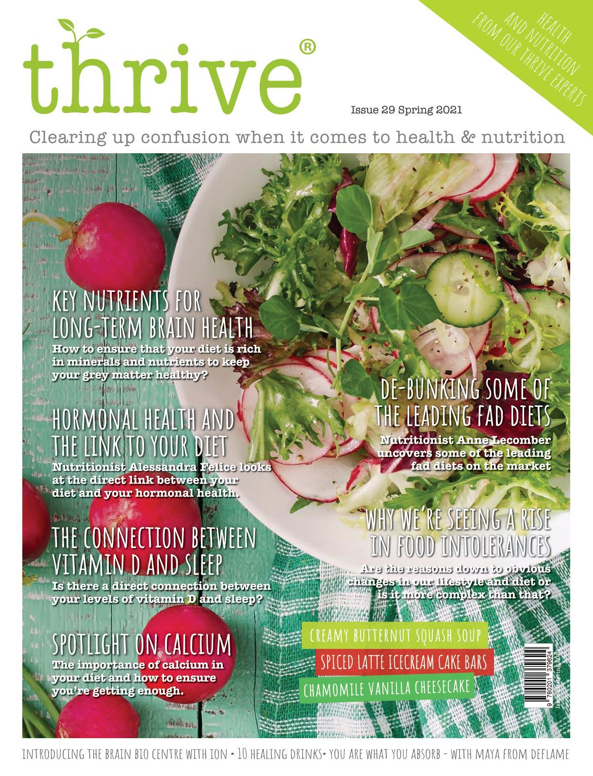 Thrive Nutrition Magazine - issue Spring 2021