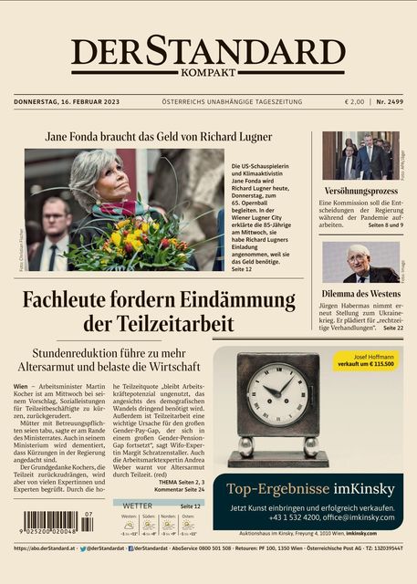 DER STANDARD Kompakt - 2023-02-16