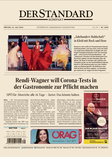 DER STANDARD Kompakt - 2020-07-31