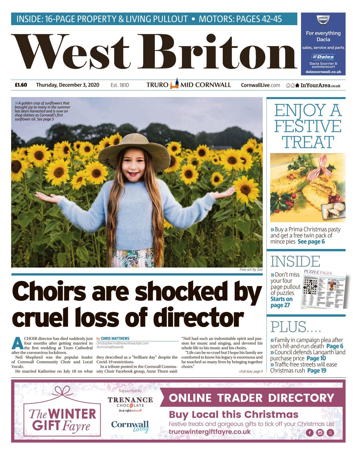 West Briton Truro - 2020-12-03