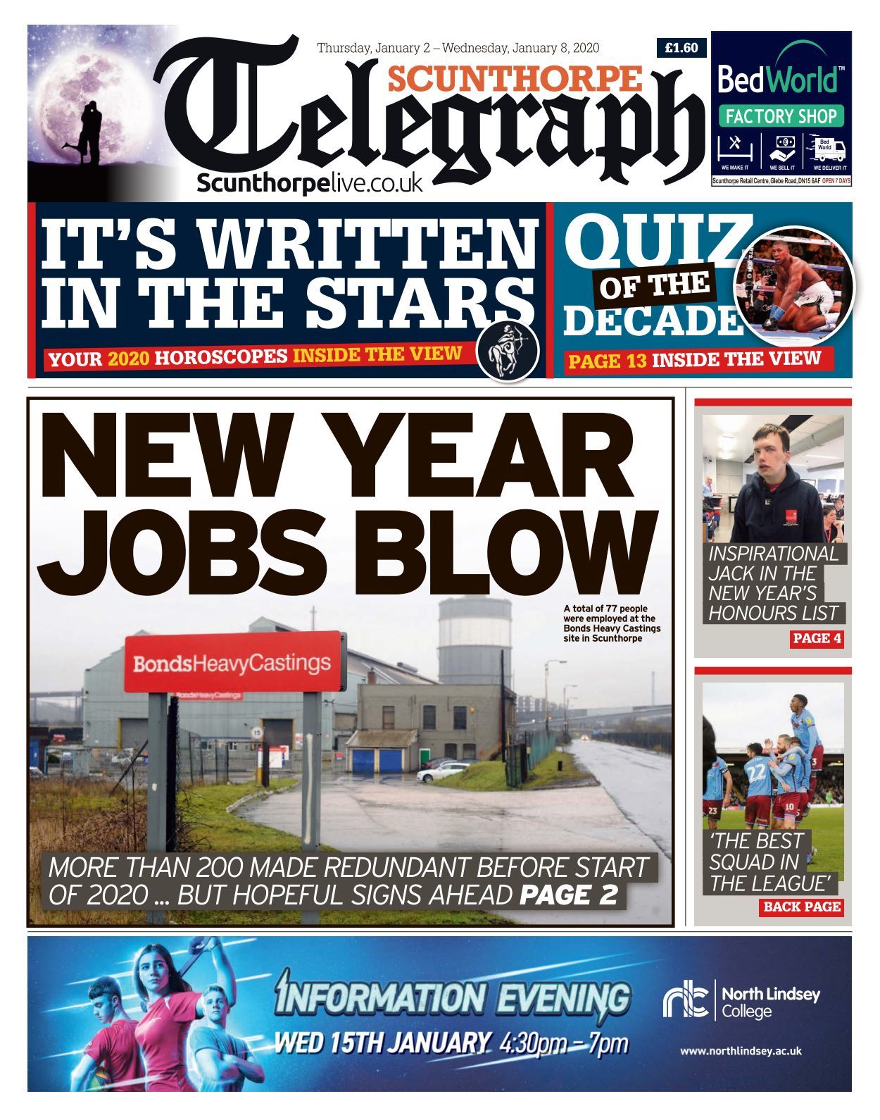 Scunthorpe Telegraph - 2020-01-02