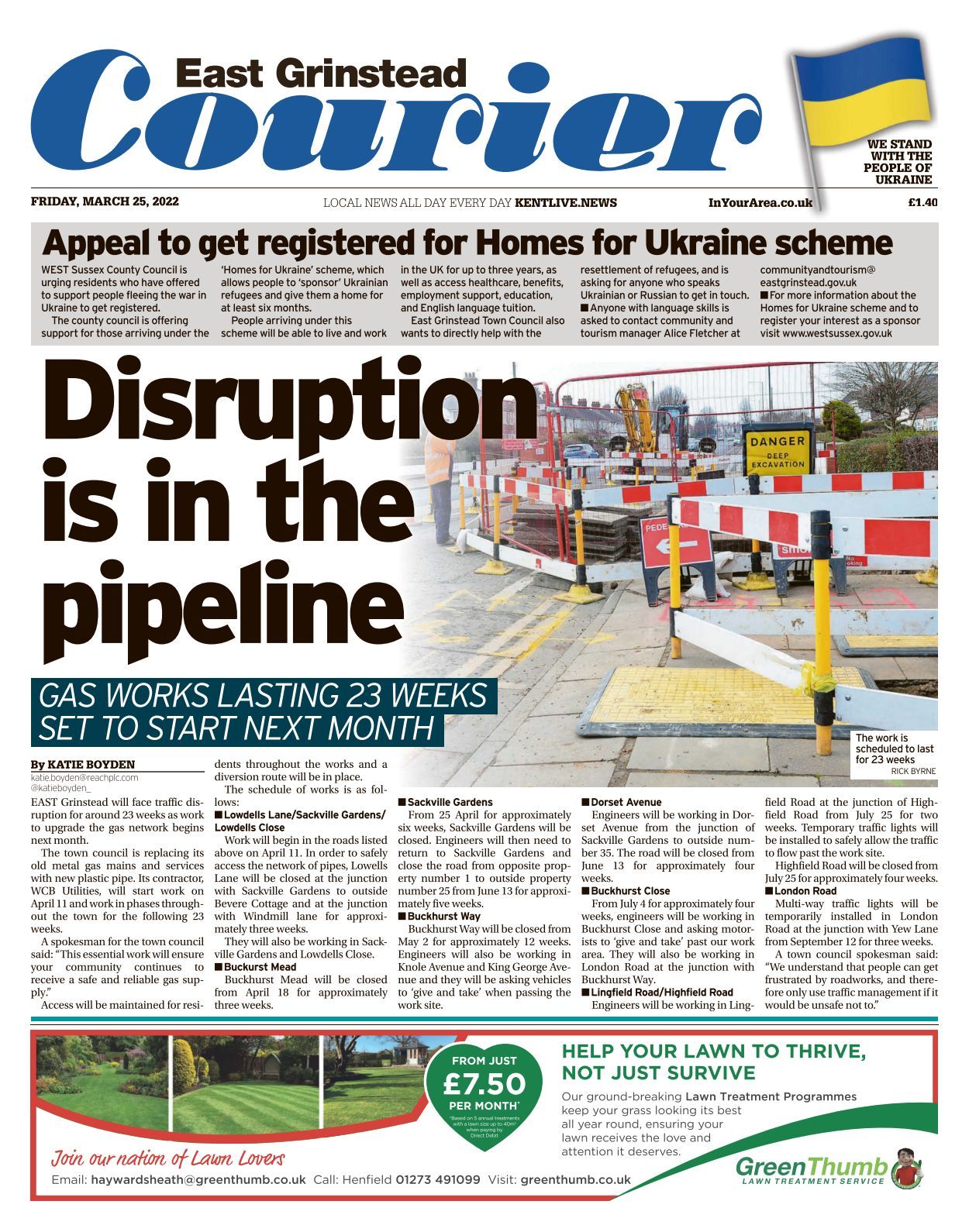 East Grinstead Courier - 2022-03-25