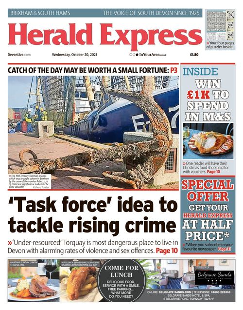 Herald Express Brixham - 2021-10-20