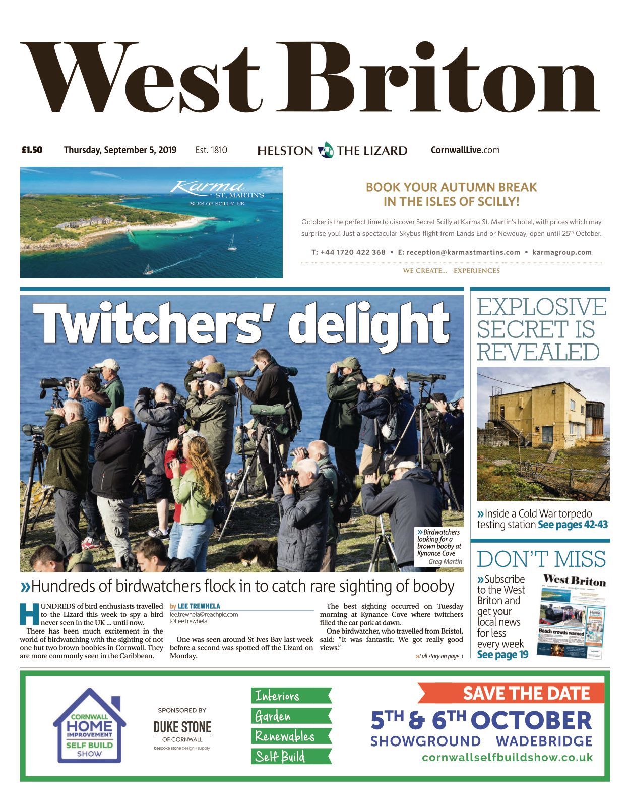 West Briton Helston - 2019-09-05