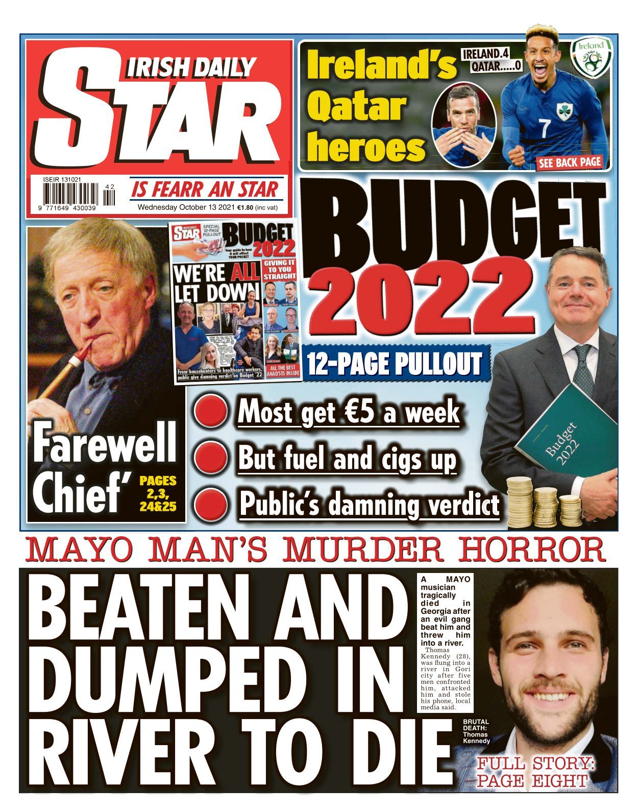 Irish Daily Star - 2021-10-13