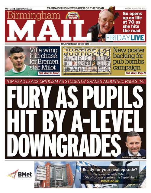 Birmingham Mail - 2020-08-14