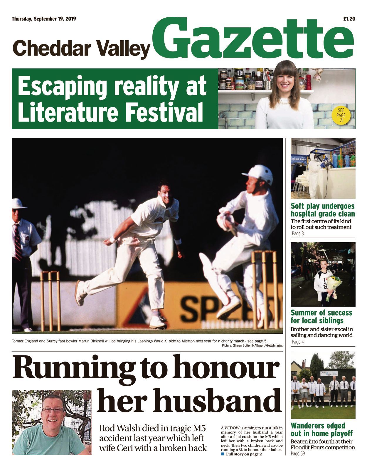 Cheddar Valley Gazette - 2019-09-19