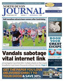 North Devon Journal Barnstaple - 2021-10-21
