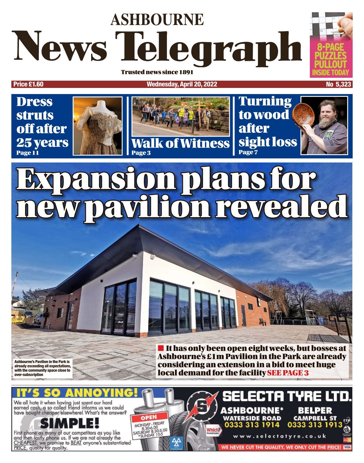 Ashbourne News Telegraph - 2022-04-20