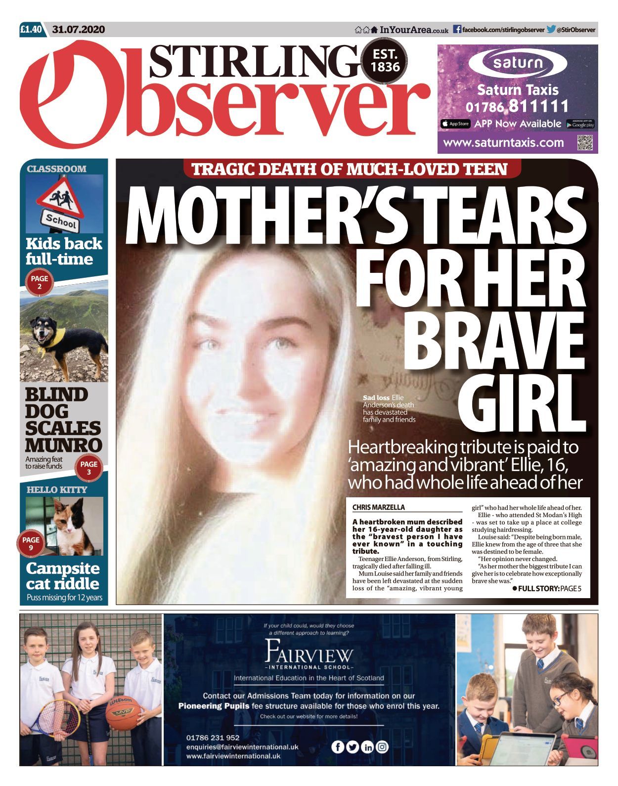 Stirling Observer - 2020-07-31