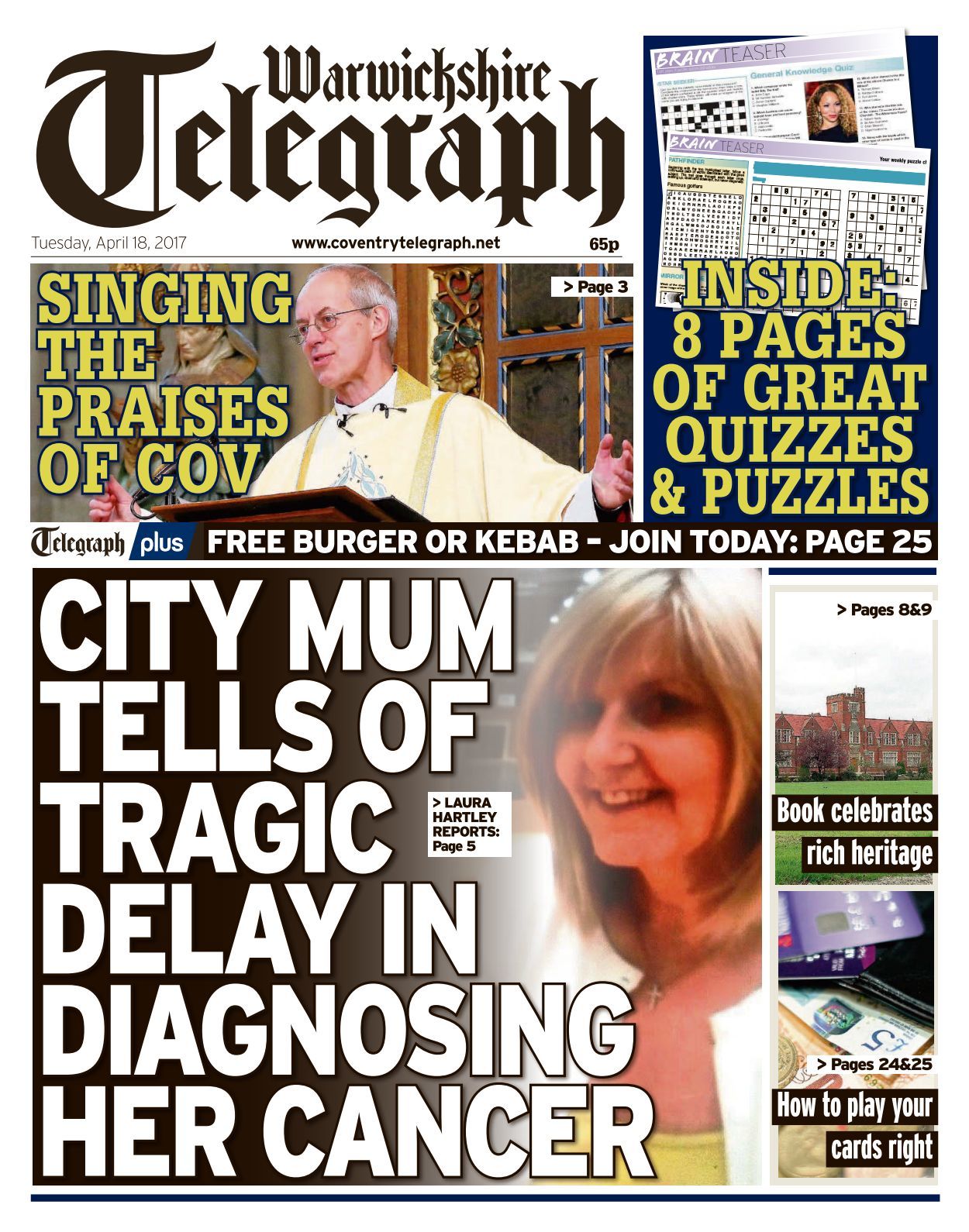 Warwickshire Telegraph - 2017-04-18