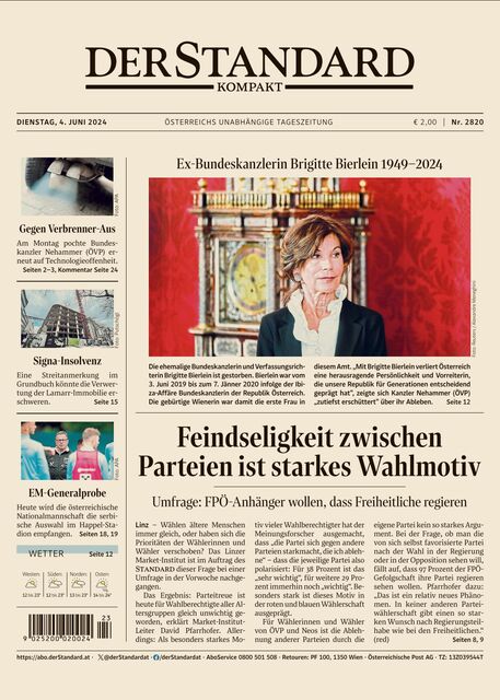 DER STANDARD Kompakt - 2024-06-04