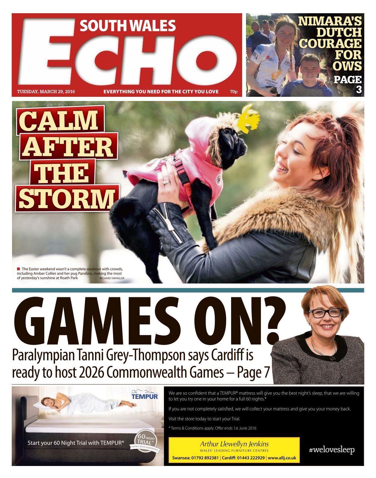 South Wales Echo - 2016-03-29