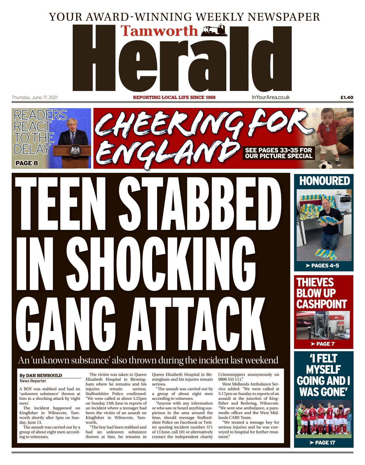 Tamworth Herald - 2021-06-17