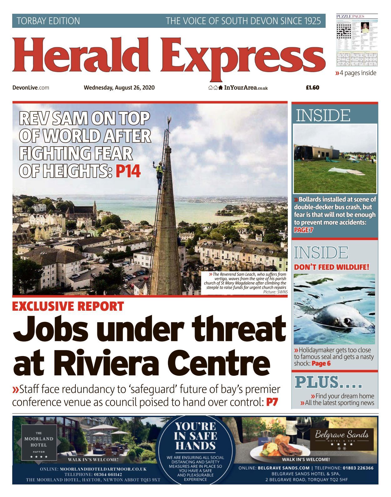 Herald Express Torbay - 2020-08-26