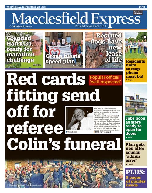 Macclesfield Express - 2022-09-28