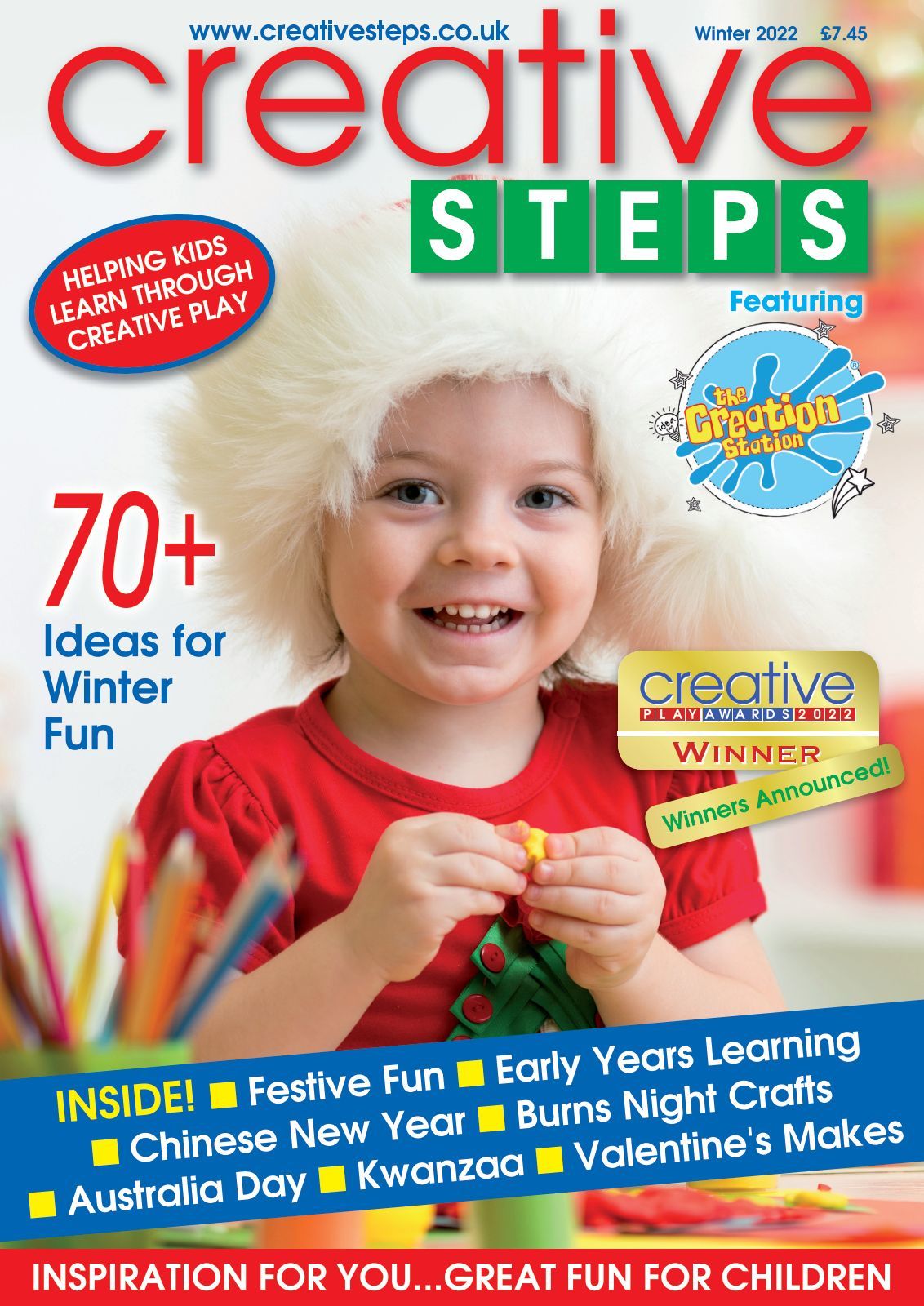 Creative Steps - Winter 2022, Issue 76