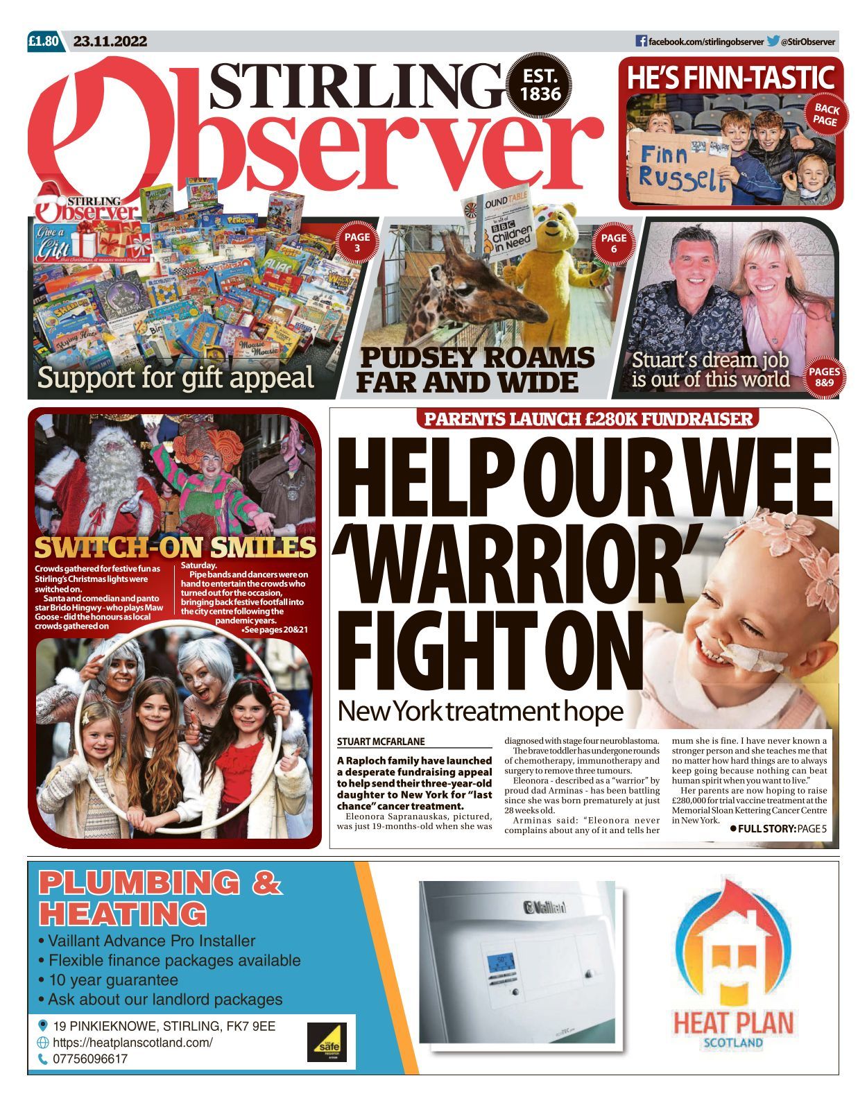 Stirling Observer - 2022-11-23