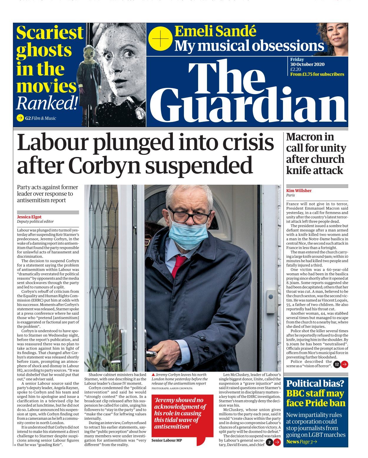 The Guardian - 2020-10-30