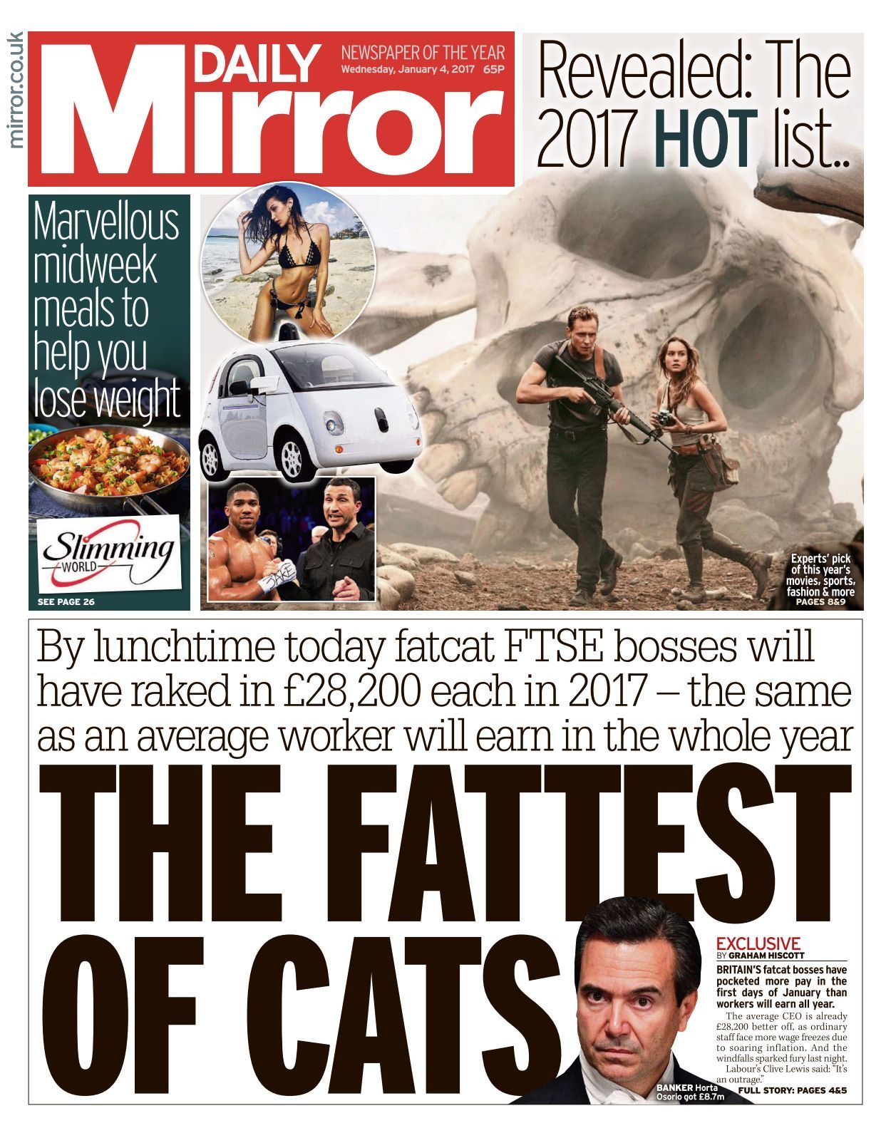 Daily Mirror - 2017-01-04