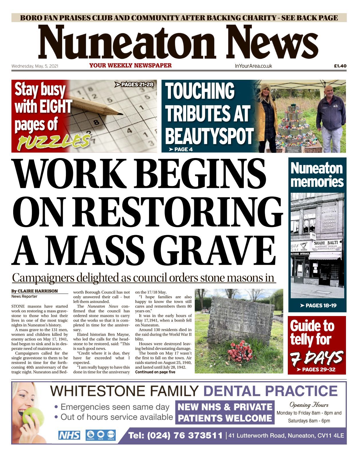 Nuneaton News - 2021-05-05