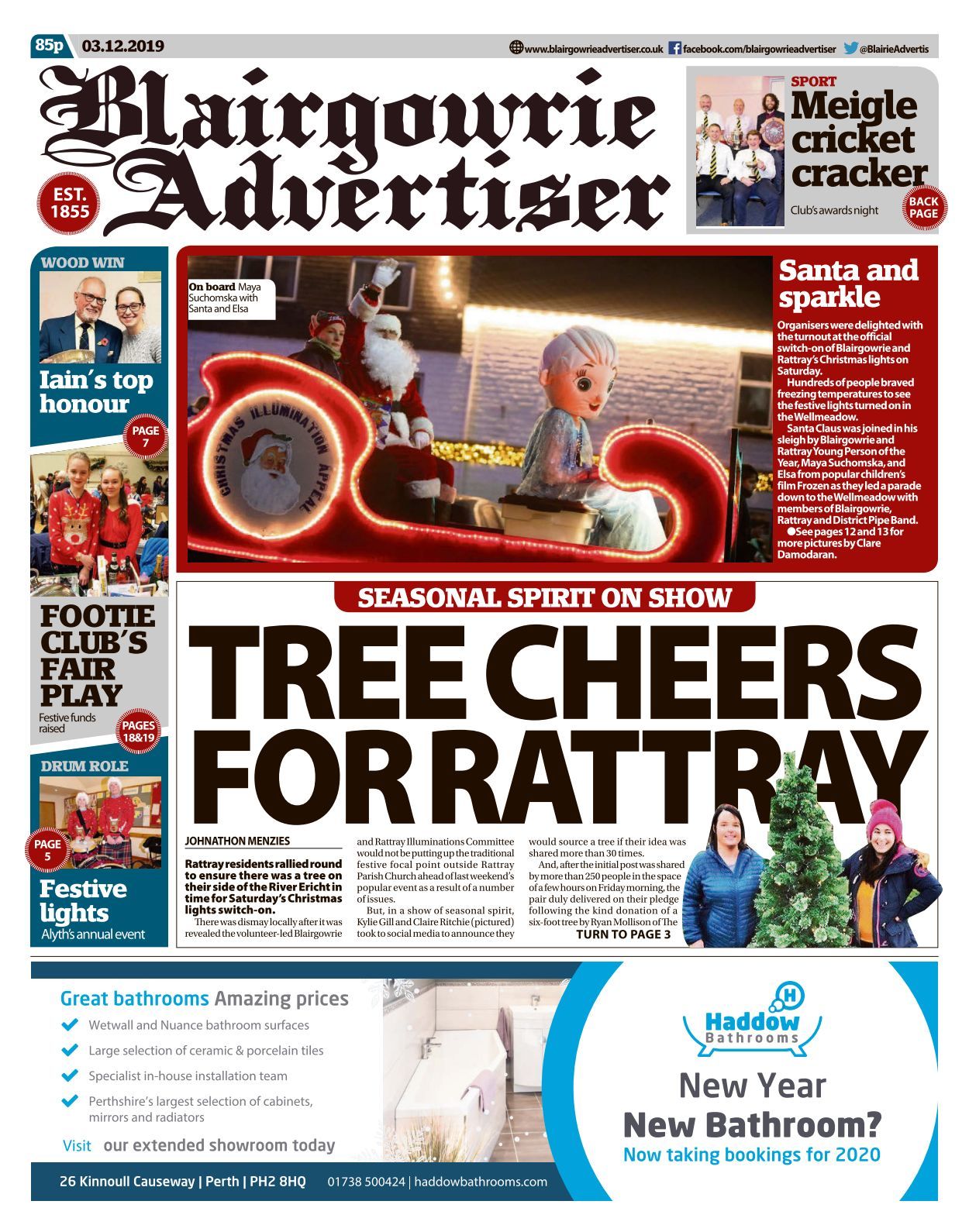 Blairgowrie Advertiser - 2019-12-03