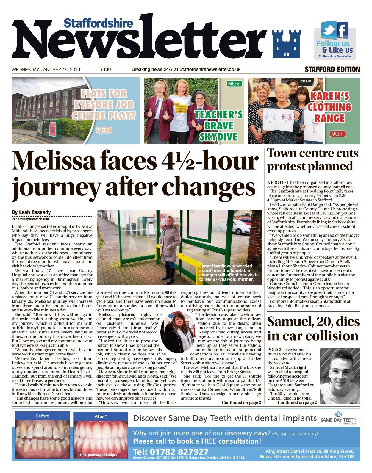 Staffordshire Newsletter - 2019-01-16