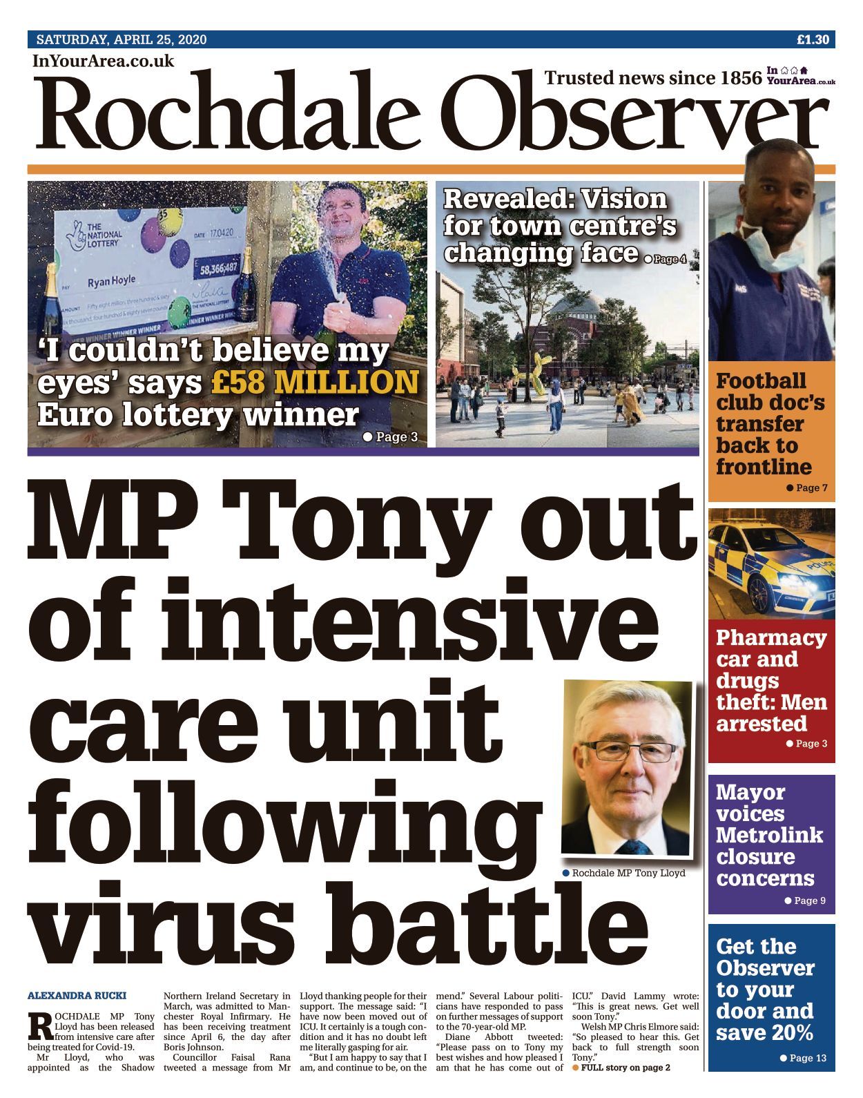 Rochdale Observer - 2020-04-25