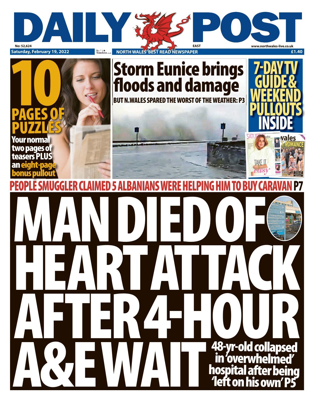 Daily Post Wales East - 2022-02-19