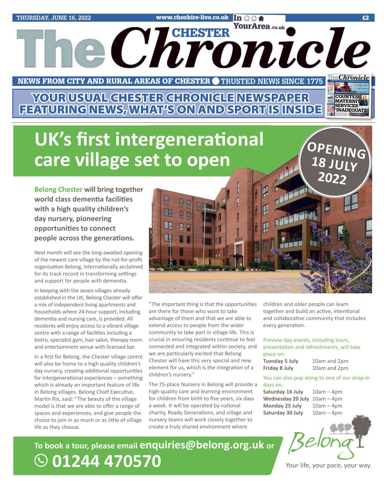 Chester Chronicle - 2022-06-16