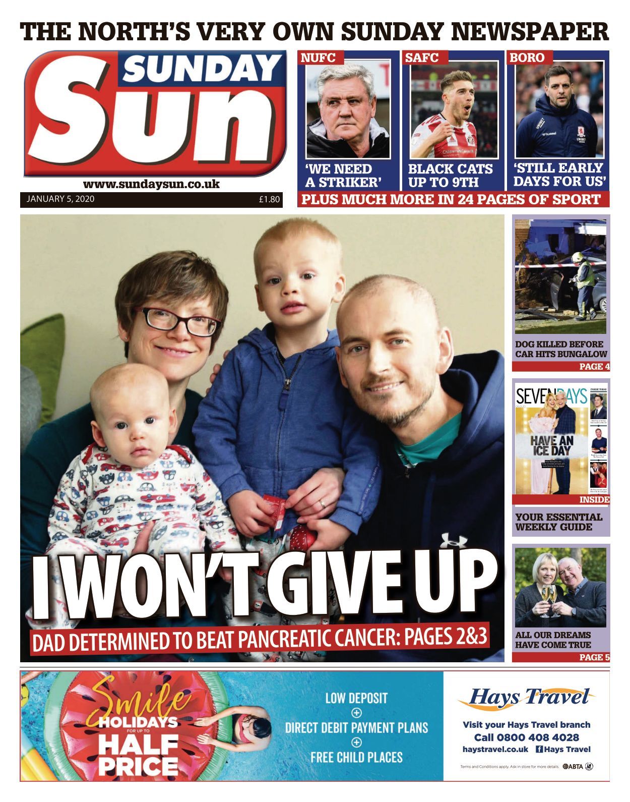 Sunday Sun - 2020-01-05