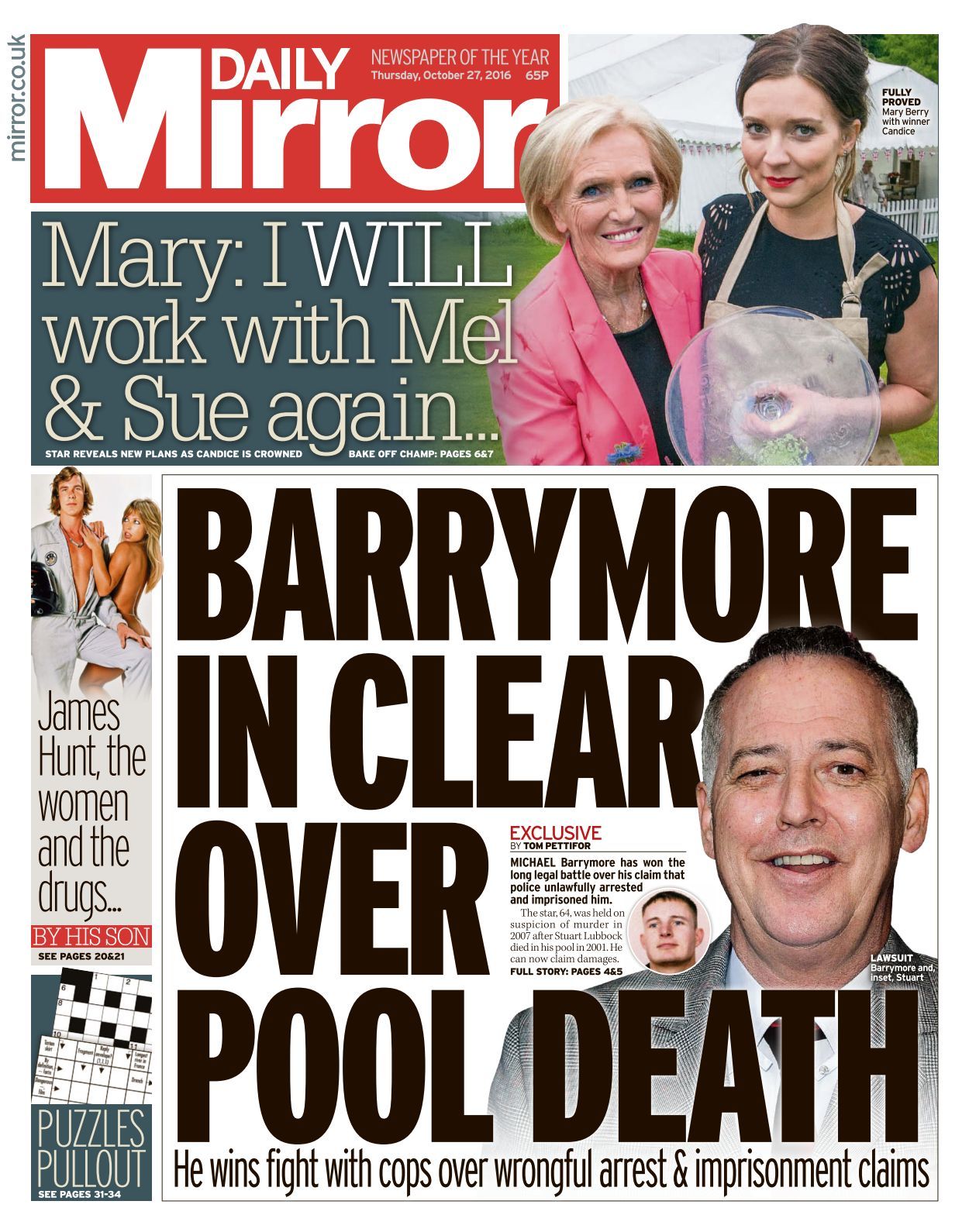 Daily Mirror - 2016-10-27