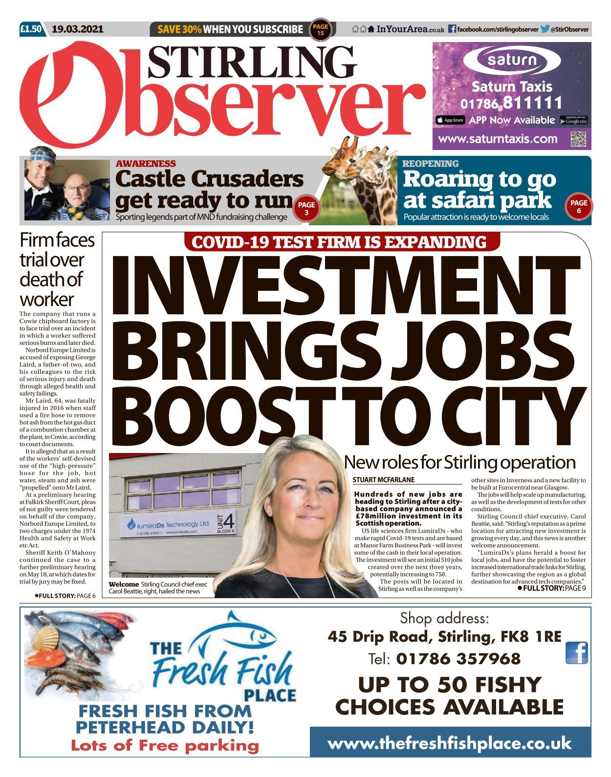 Stirling Observer - 2021-03-19