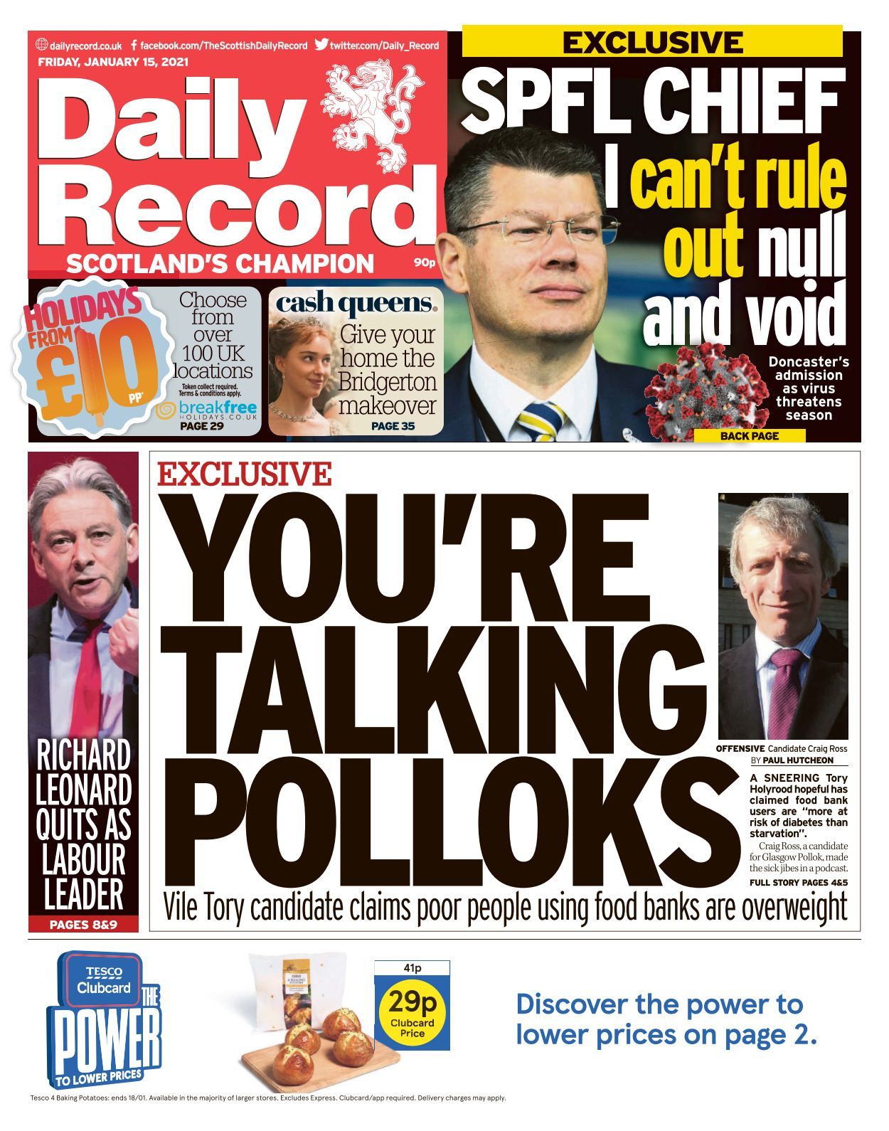 Daily Record - 2021-01-15