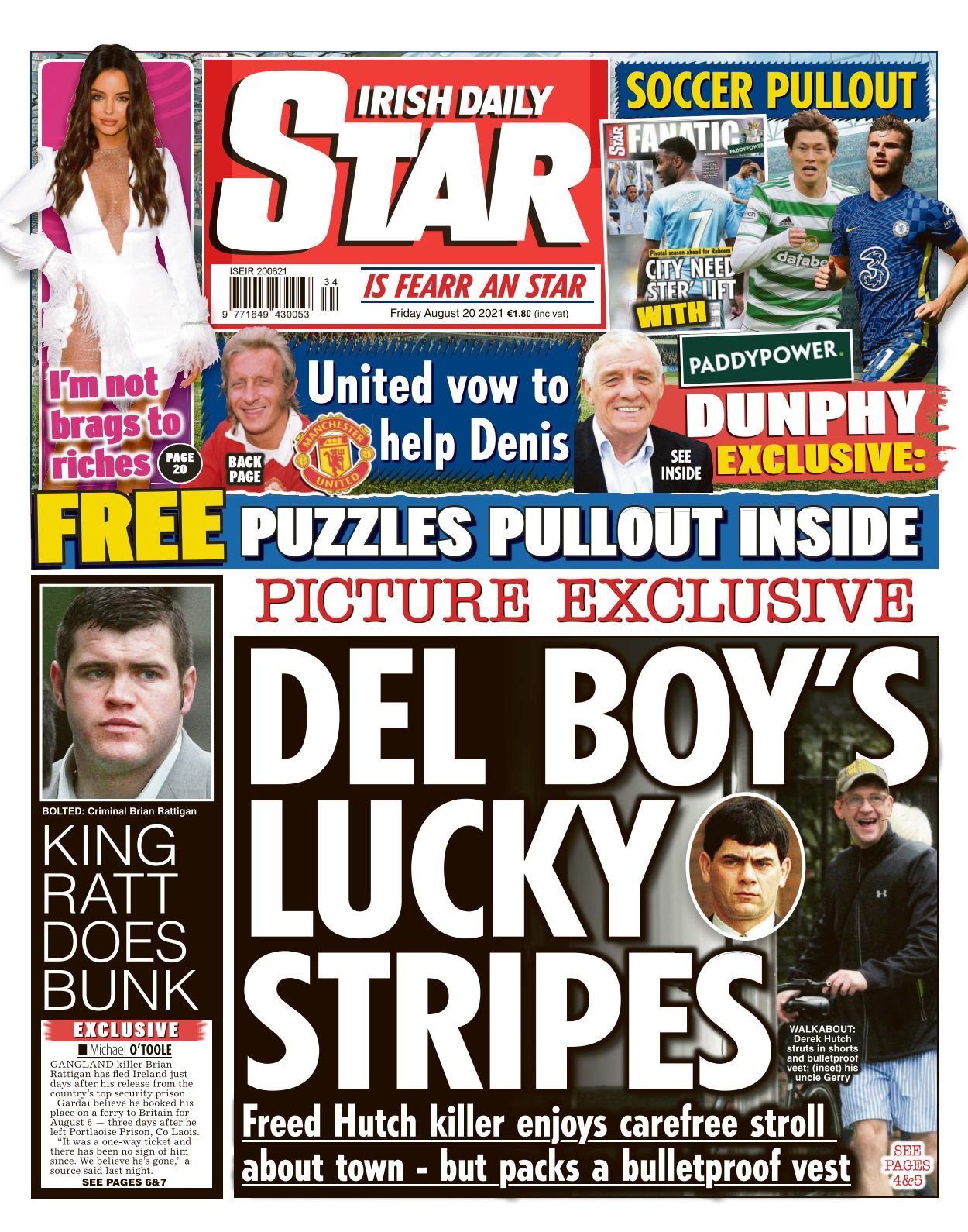 Irish Daily Star - 2021-08-20