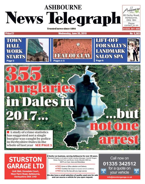 Ashbourne News Telegraph - 2018-06-20