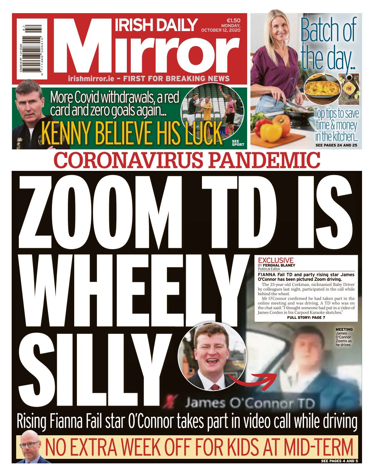 Irish Daily Mirror - 2020-10-12