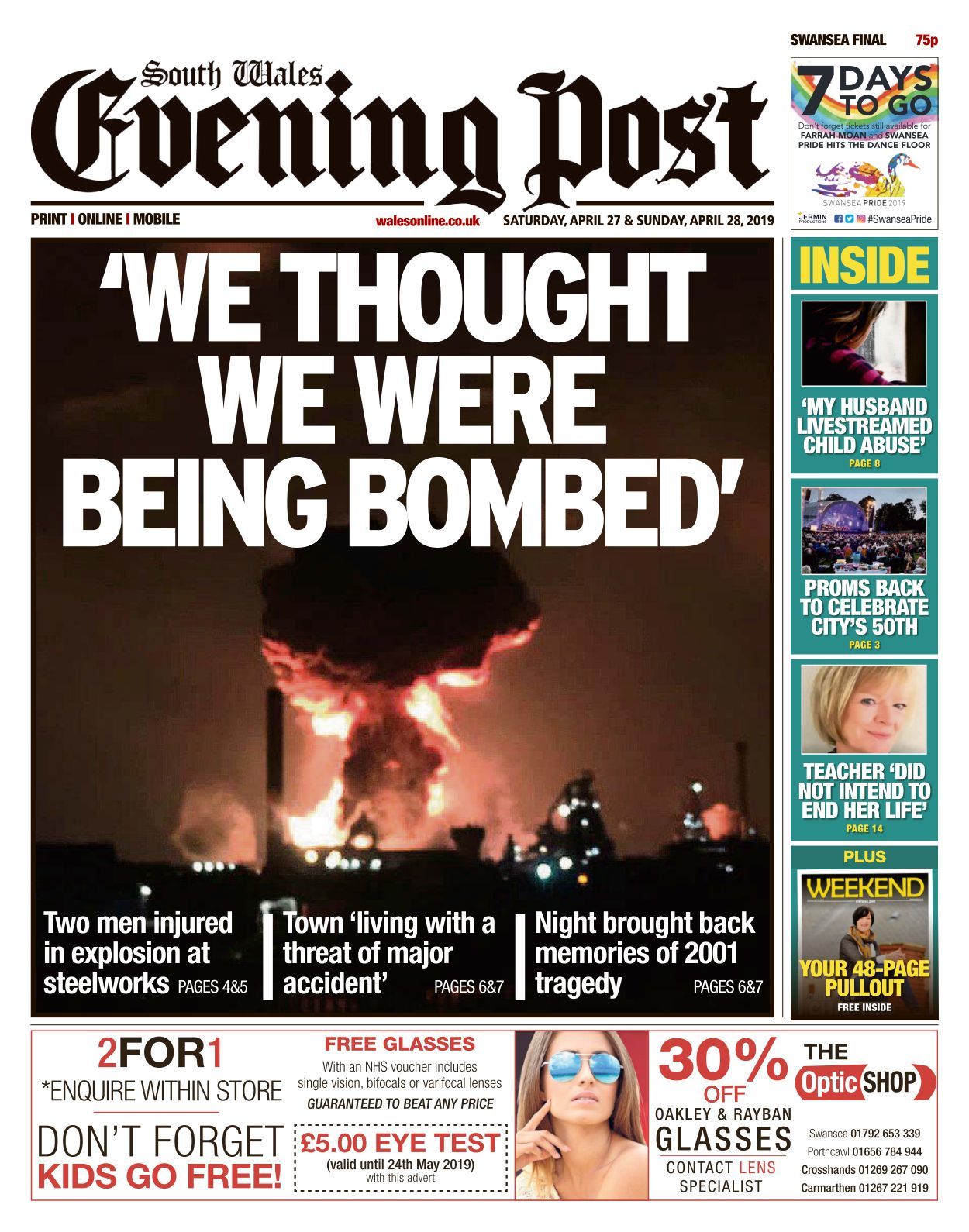 South Wales Evening Post 2019 04 27