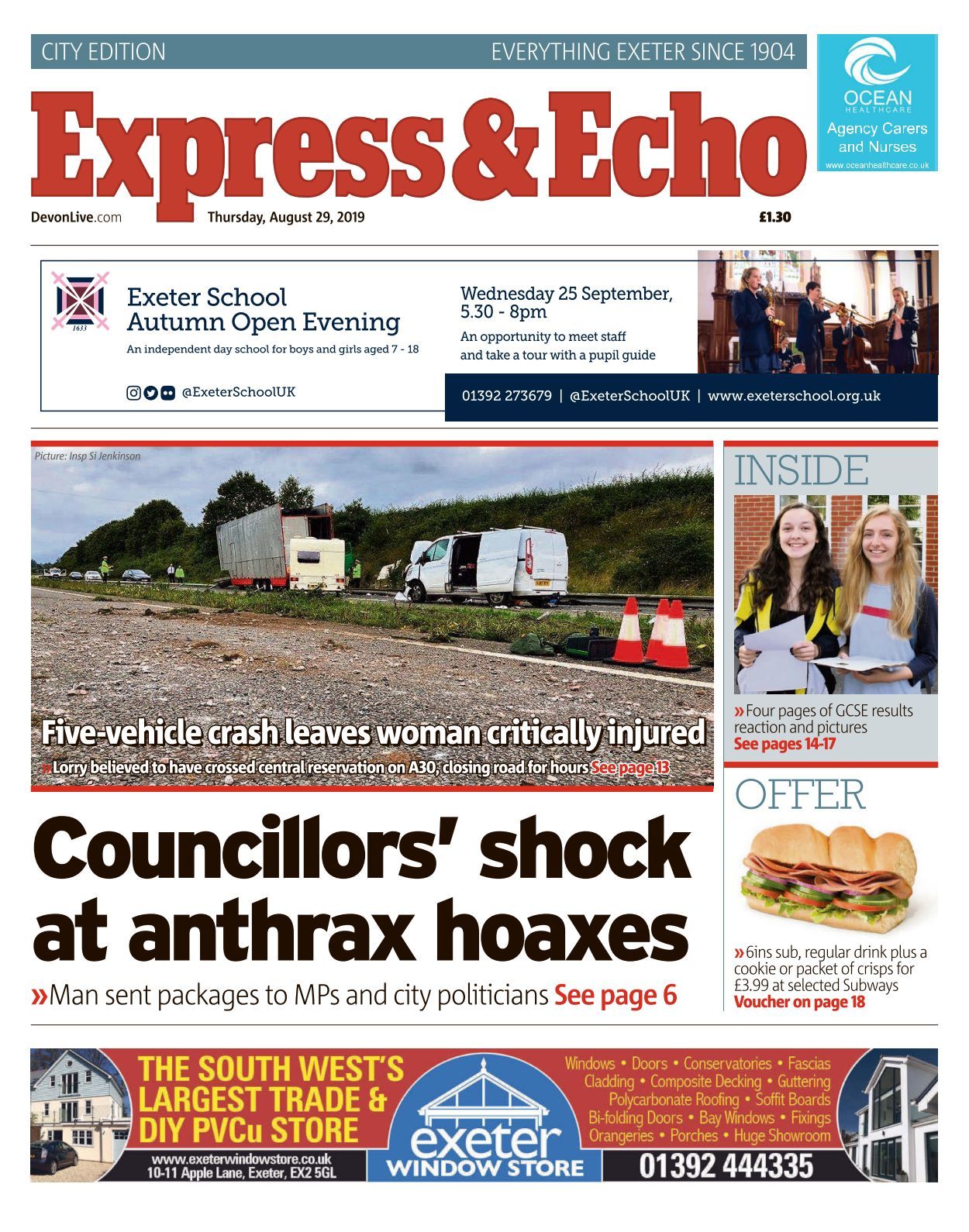Exeter Express And Echo - 2019-08-29