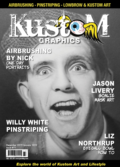 Pinstriping & Kustom Graphics Magazine - issue 77