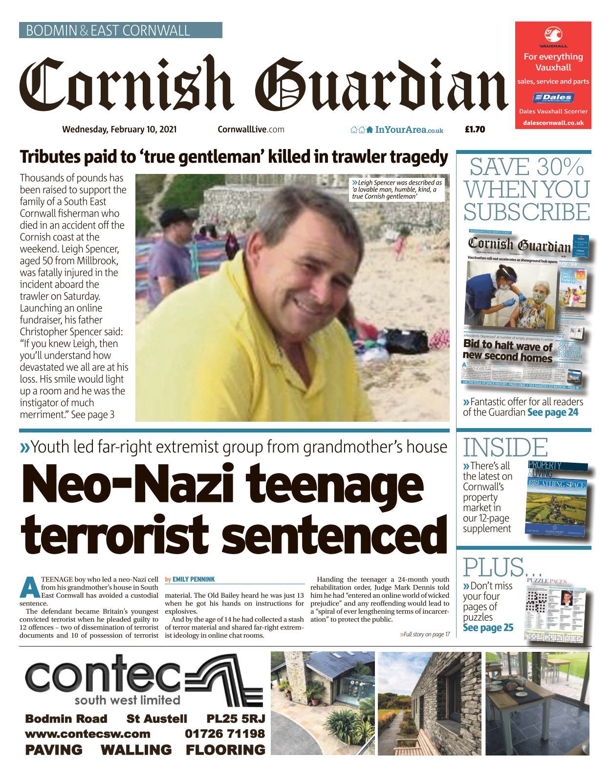 Cornish Guardian Bodmin - 2021-02-10